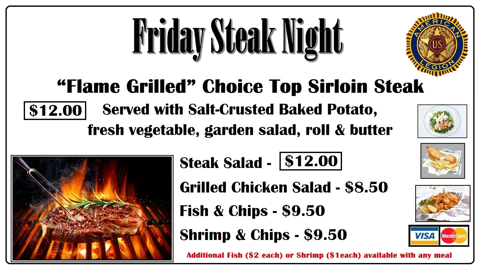 Friday Steak Night
